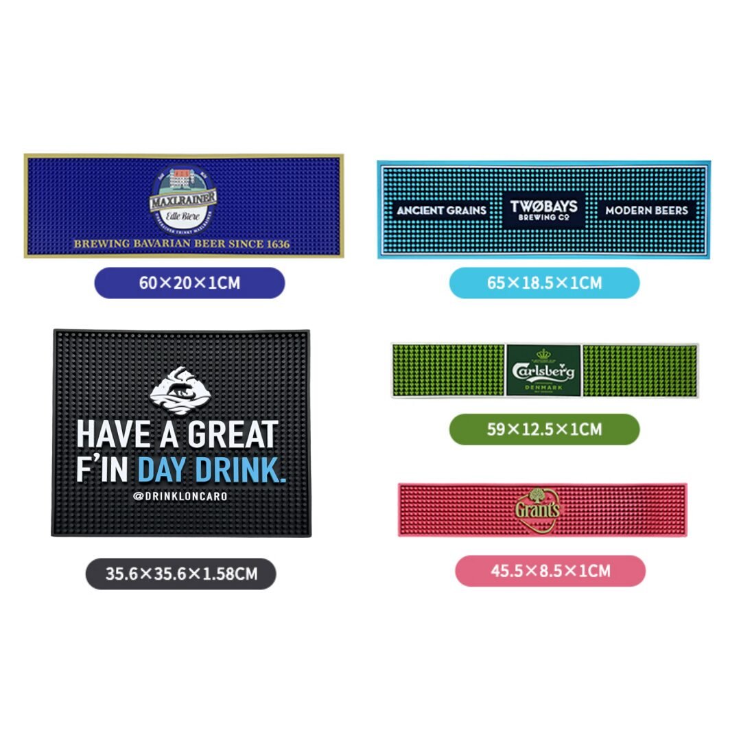 custom bar mat - Elevate Your Brand with Premium Custom Mats